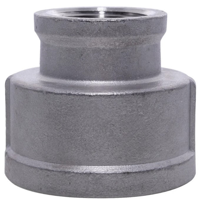 NPT Female Reducing Socket 150LB 316 Stainless Steel Pipe Fitting – USC Hydraulics