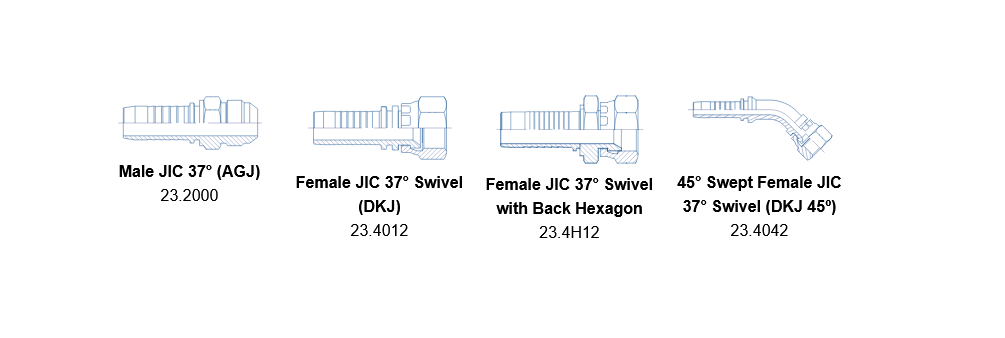 Balflex JIC Hose Inserts – USC Hydraulics