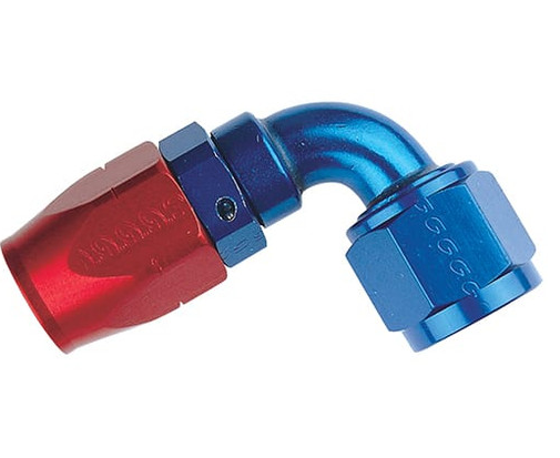 Goodridge 236-9012 1.1/16" x 12 JIC SW/90 Blue/Red Anodized Aluminium ...