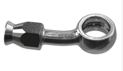 Goodridge 5097-03CH 3/8" x 24 JIC 10MM Chrome 20 Banjo - Side Extended ...