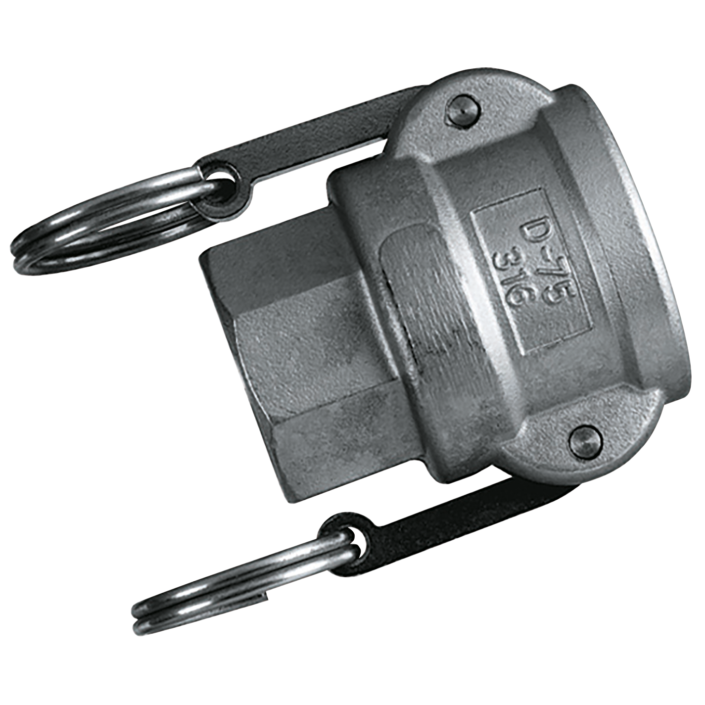 Camlock Aluminium BSP Female Type D Threaded Lever Coupling – USC ...