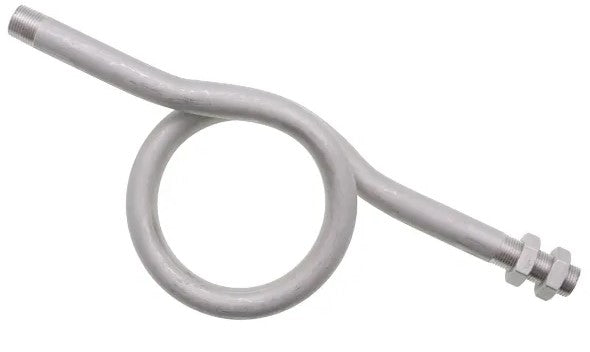 BSPT Male x BSP Male Ring Pigtail Syphon SCH40 Pipe 150lb 316 Stainles ...