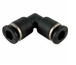 Equal Elbow Tube x Tube Connector Micro Metal Pneumatic Push-In Fittin ...