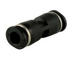 Equal Straight Tube x Tube Connector Micro Metal Pneumatic Push-In Fit ...