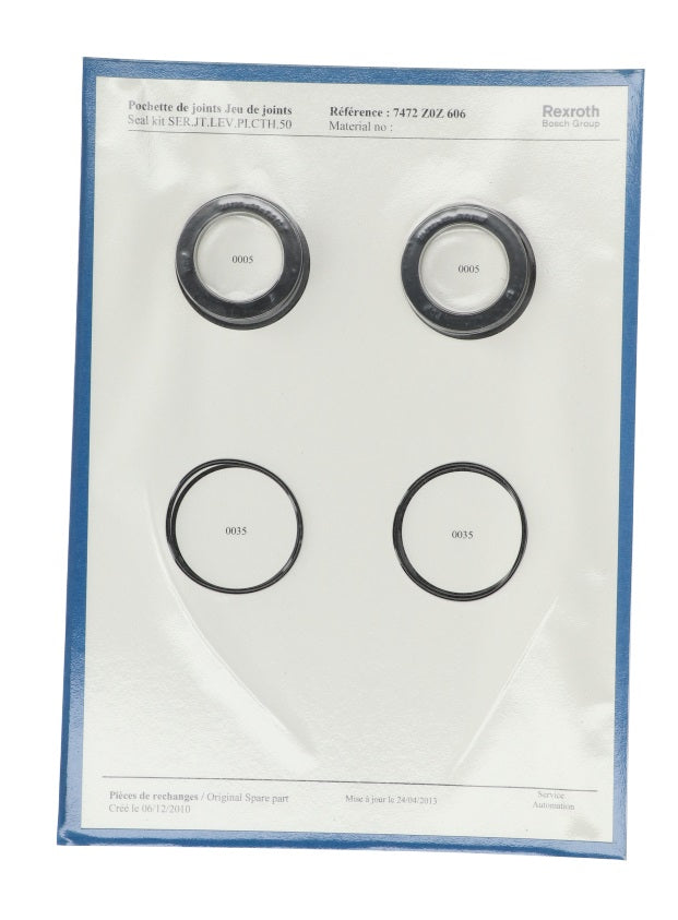 Bosch Rexroth 7472Z0Z606 Seal Kit - SER JT LEV PI CTH 50 – USC Hydraulics